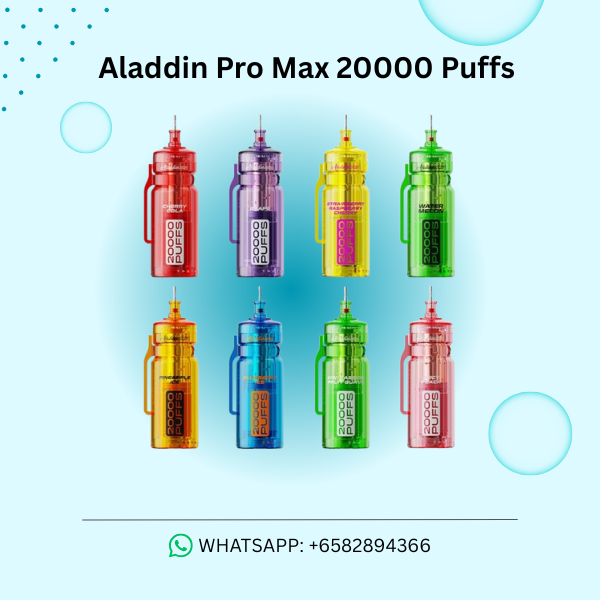 Aladdin Pro Max 20000 Puffs – SingaporeVapeLanaVapeSg